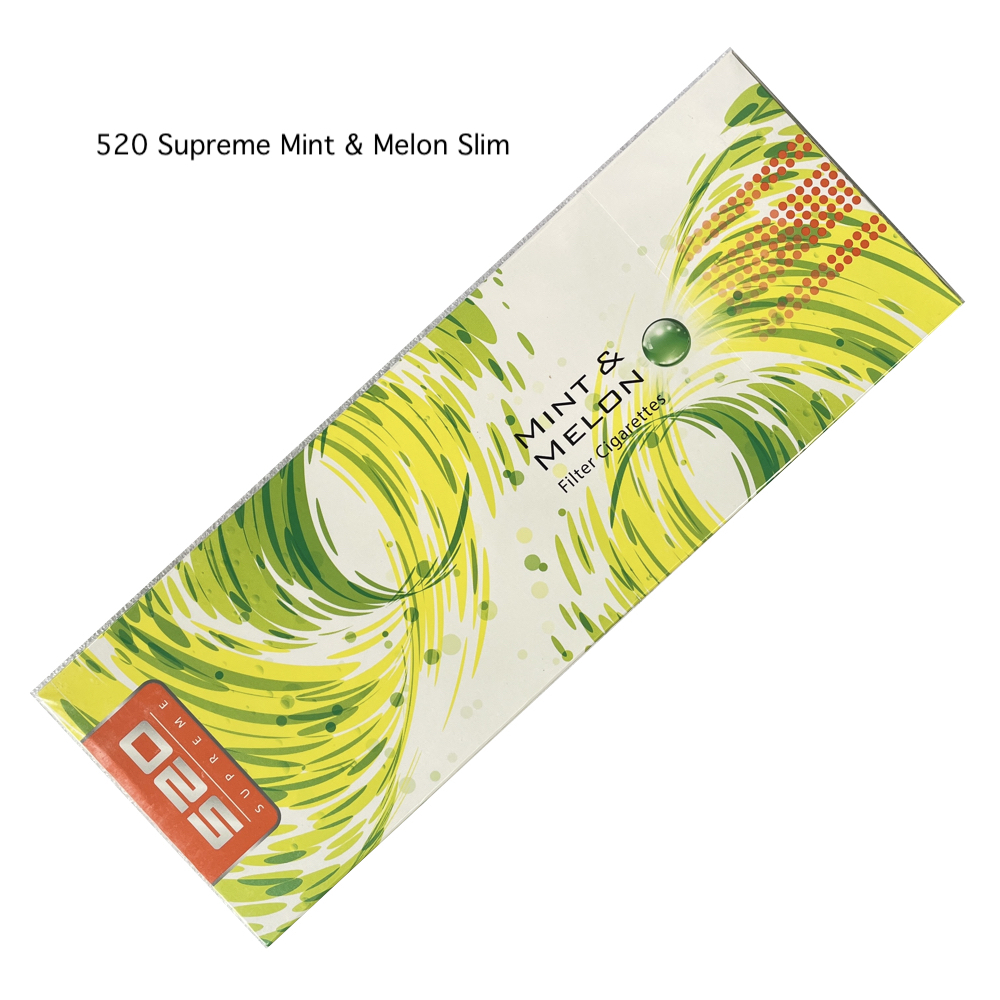 520 Supreme Mint & Melon Slims – ZeroDutyFree